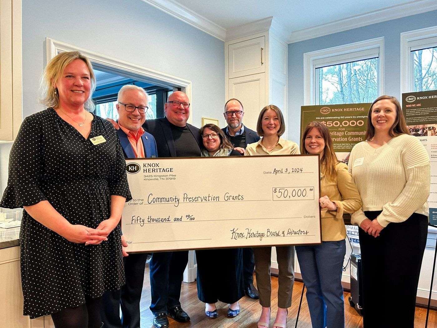 Knox Heritage celebrates 50-year milestone with launch of $50,000 small ...